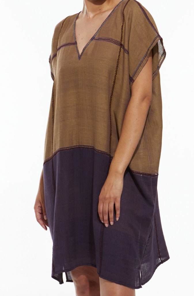 Mapoesie Elia Rhodes Dress in Khaki – Wild Paisley