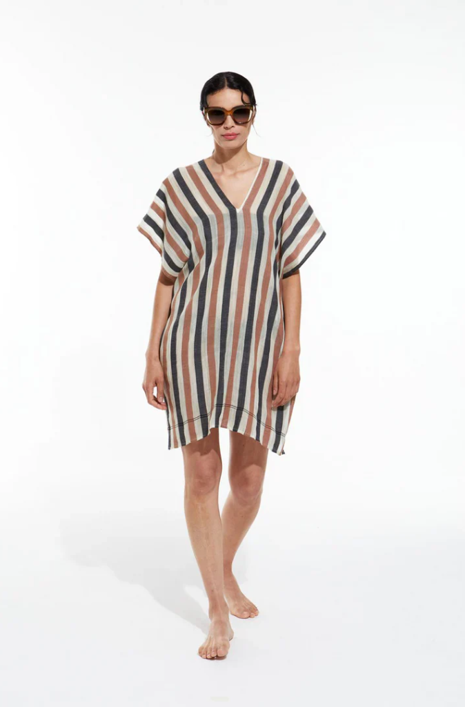 Mapoesie Elia Sahara Dress in Brown – Wild Paisley