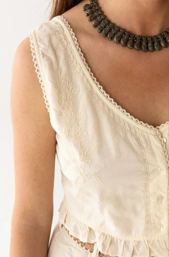 Maison Hotel Meg Blouse | European Artisan Fashion – Wild Paisley