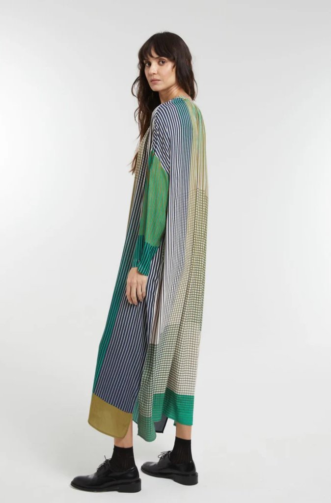 Mapoesie Romy Vibrant Dress in Green – Wild Paisley