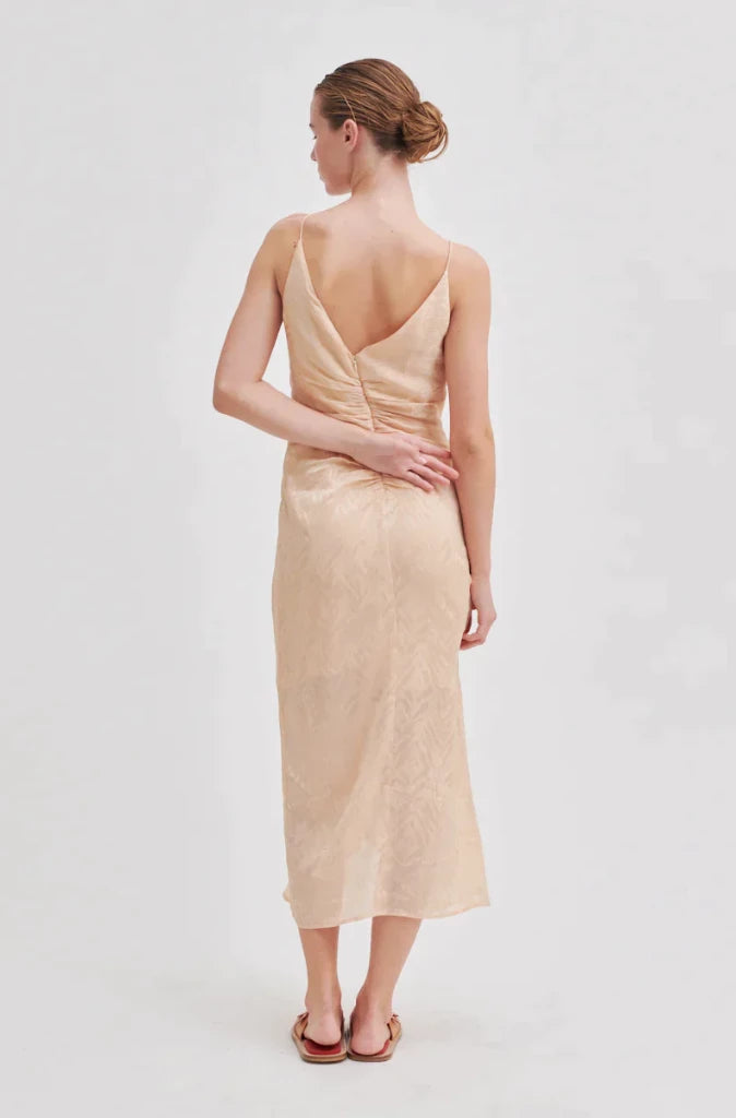 Second Female Bari Dress in Ivory Cream – Wild Paisley