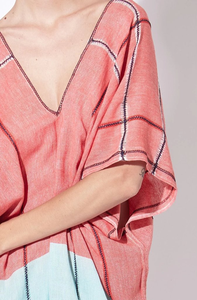 Mapoesie Elia Rhodes Beach Dress in Passion – Wild Paisley