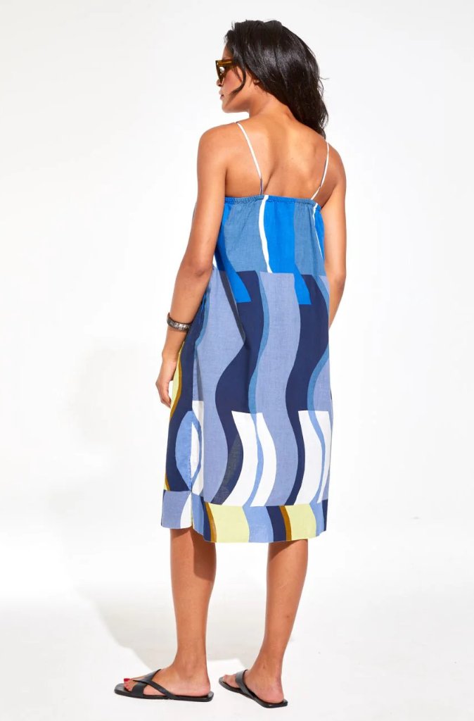 Mapoesie Joy Nazare Dress in Blue – Wild Paisley
