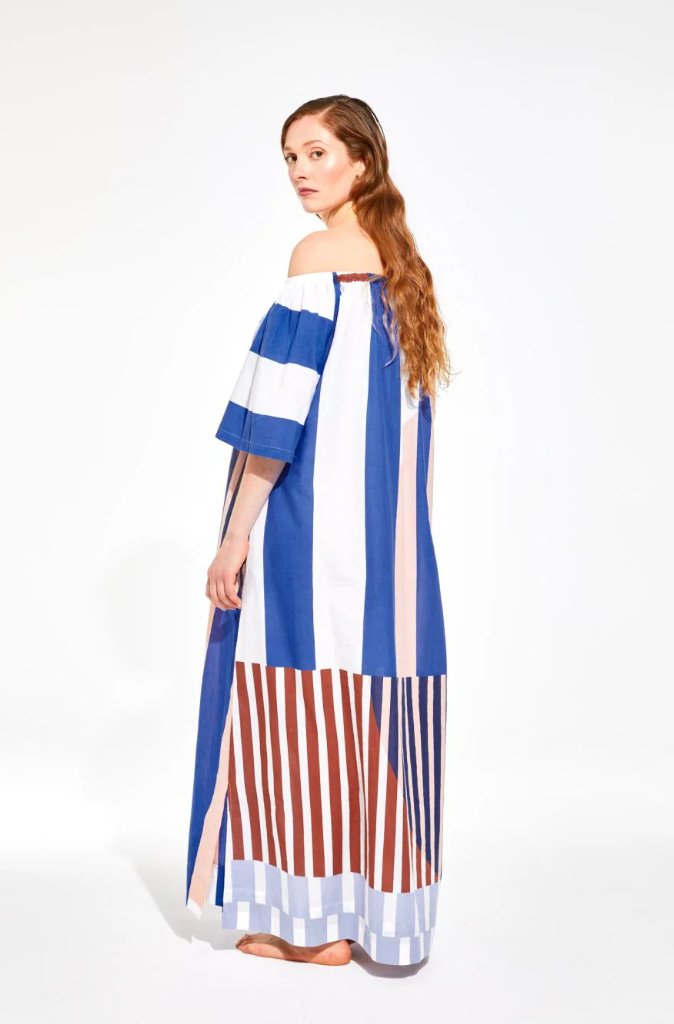 Mapoesie Palao Sol Dress in Blue – Wild Paisley
